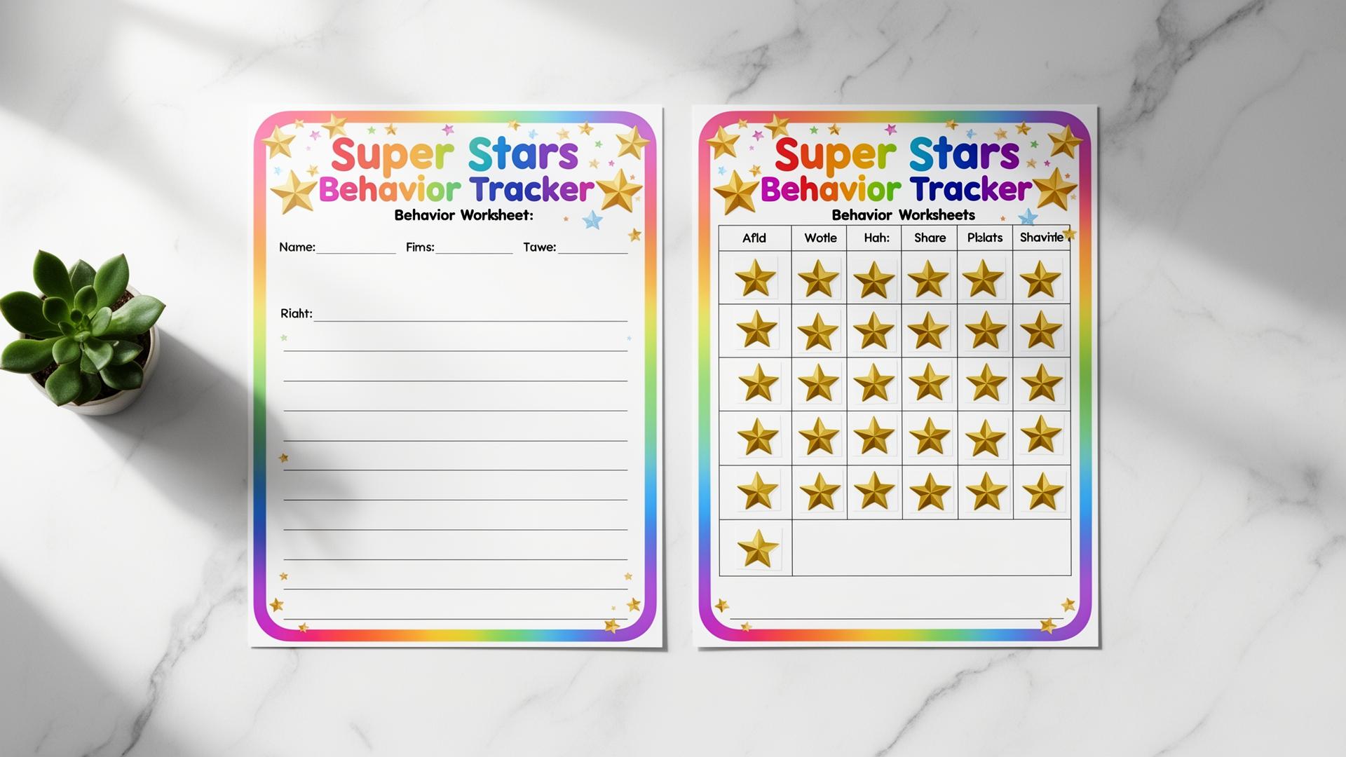 Behavior Tracker for ADHD Kids | Pickles & Nugget